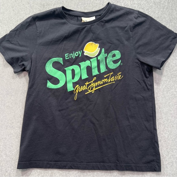 Coca Cola & H&M | Tops | Sprite X Hm Collab Sprite Soda Graphic T Shirt ...